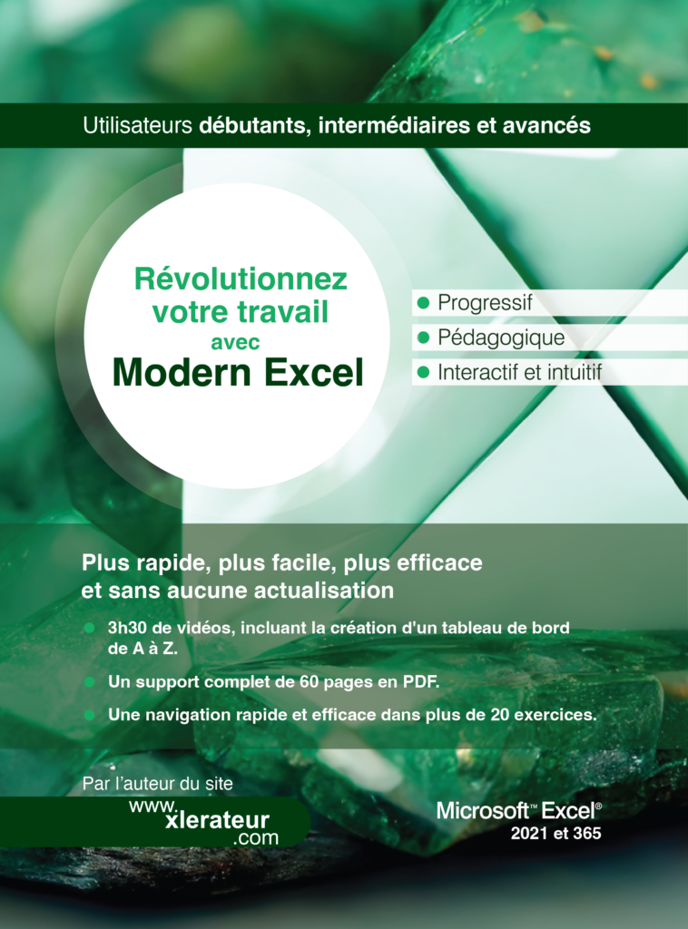 MODERN EXCEL - XLérateur