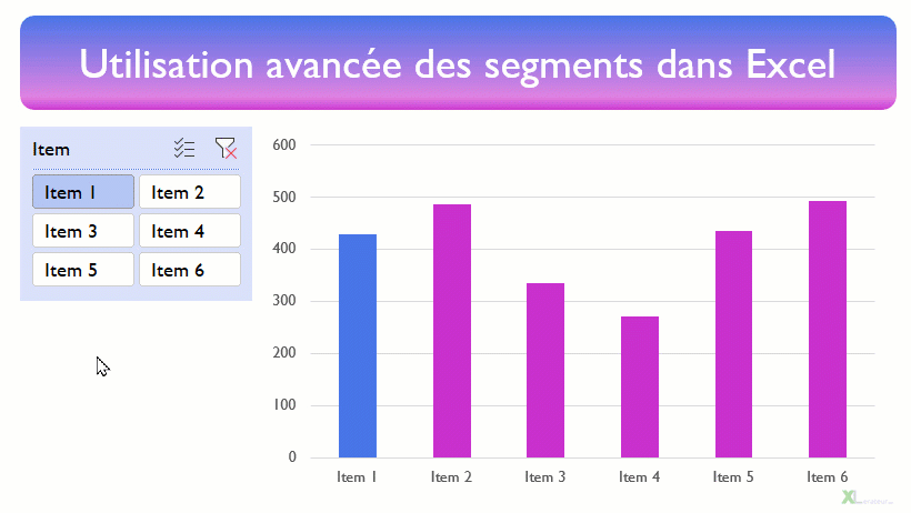 MasterClasse - Utilisation des segments dans Excel + l'application ... MasterClasse - Utilisation des segments dans Excel + l'application ...