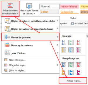 Colorier la moitié d'une cellule en fonction d'une case à cocher et ...